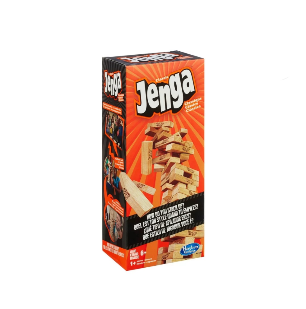 Juego de mesa jenga clásico original madera – VooDMooK