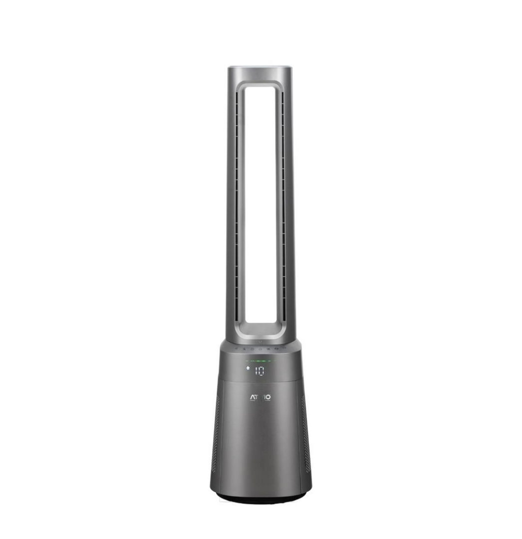 Ventilador Atvio de torre sin aspas con purificador de aire – VooDMooK